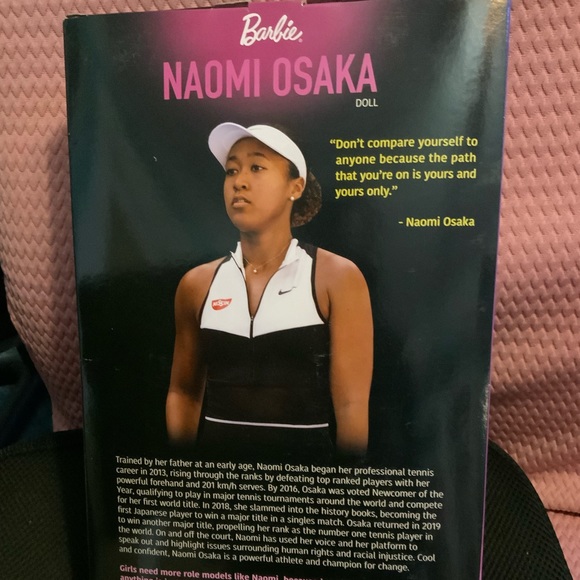 Mattel | Other | Naomi Osaka Barbie Doll Nrfb | Poshmark